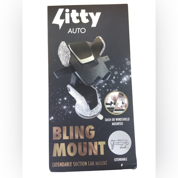 Litty Auto Bling Mount | Cell Phones & Accessories | Litty Auto Bling ...